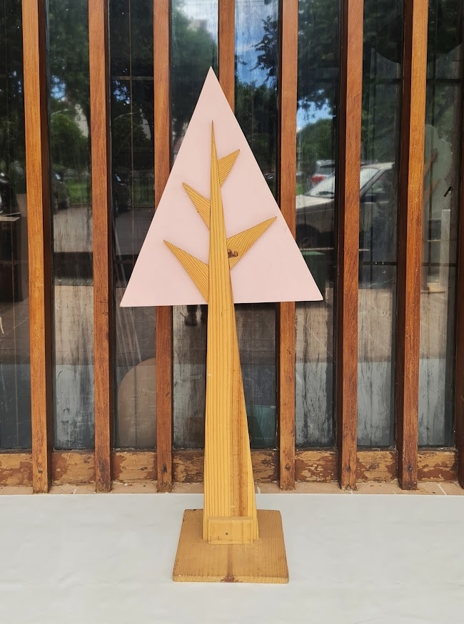 Apego Festas - Produto - Painel arvore triangular pinus 136 m