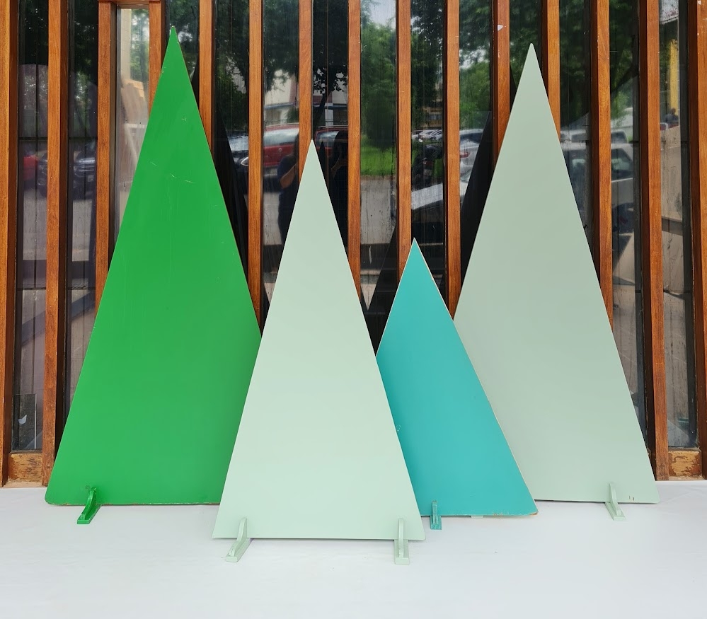 Apego Festas - Produto - Painel triangular m customizavel